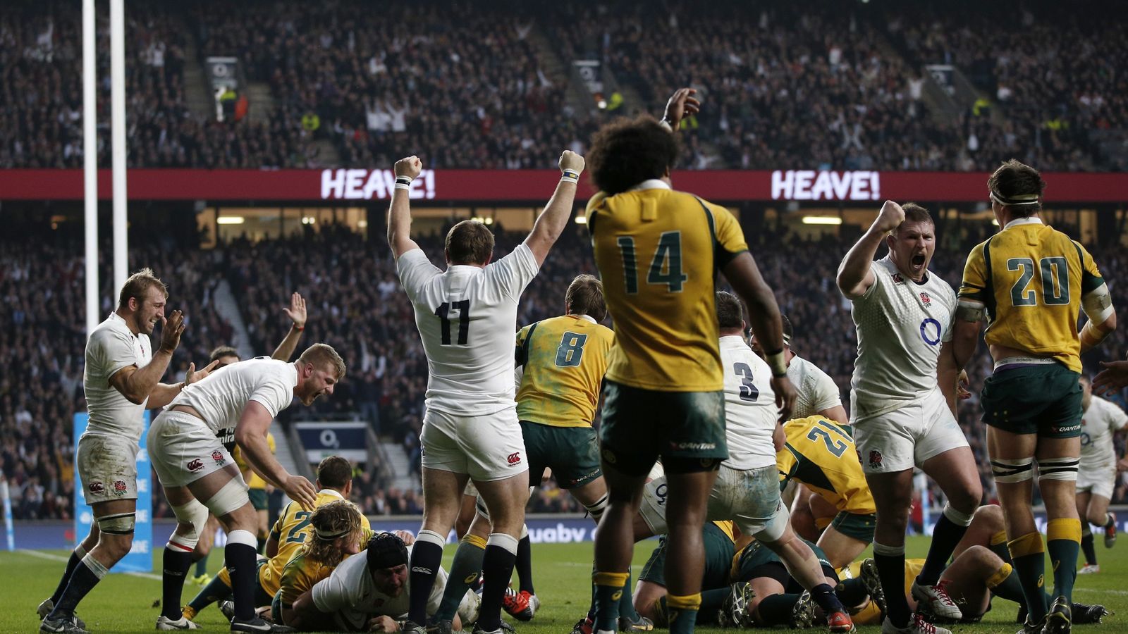 Five classic Test matches between England and Australia | Rugby Union ...