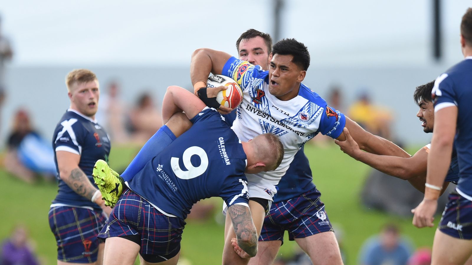 Samoa 14 - 14 Scotland - Match Report & Highlights