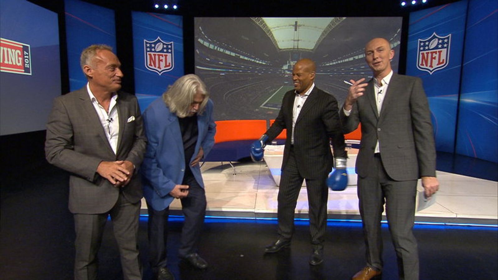 WATCH: Rob Ryan's coaching corner sees Shaun Gayle don boxing gloves ...