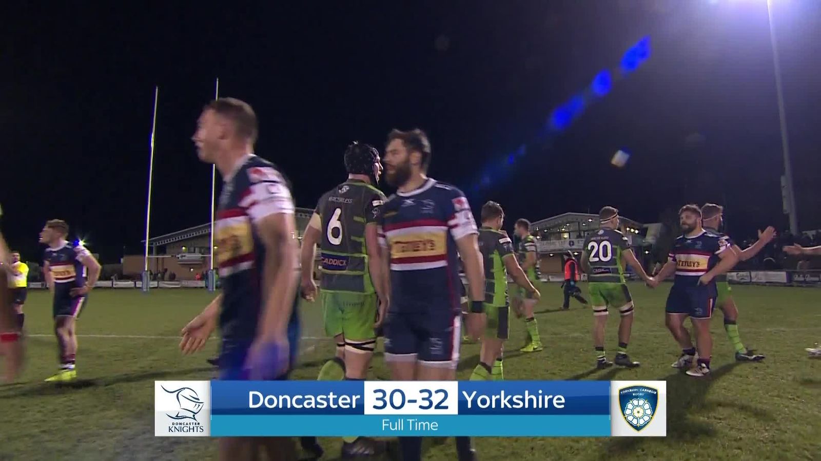 WATCH: Doncaster Knights 30-32 Yorkshire Carnegie | Rugby Union News ...