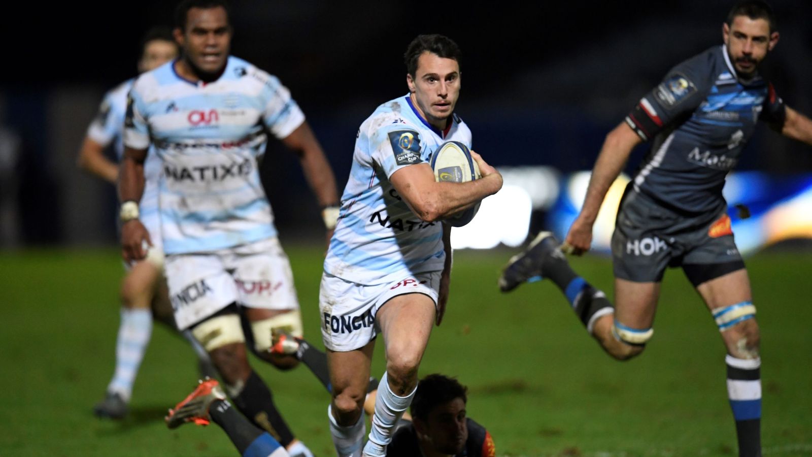 WATCH: Racing's Juan Imhoff gets a red for a headbutt | Rugby Union ...