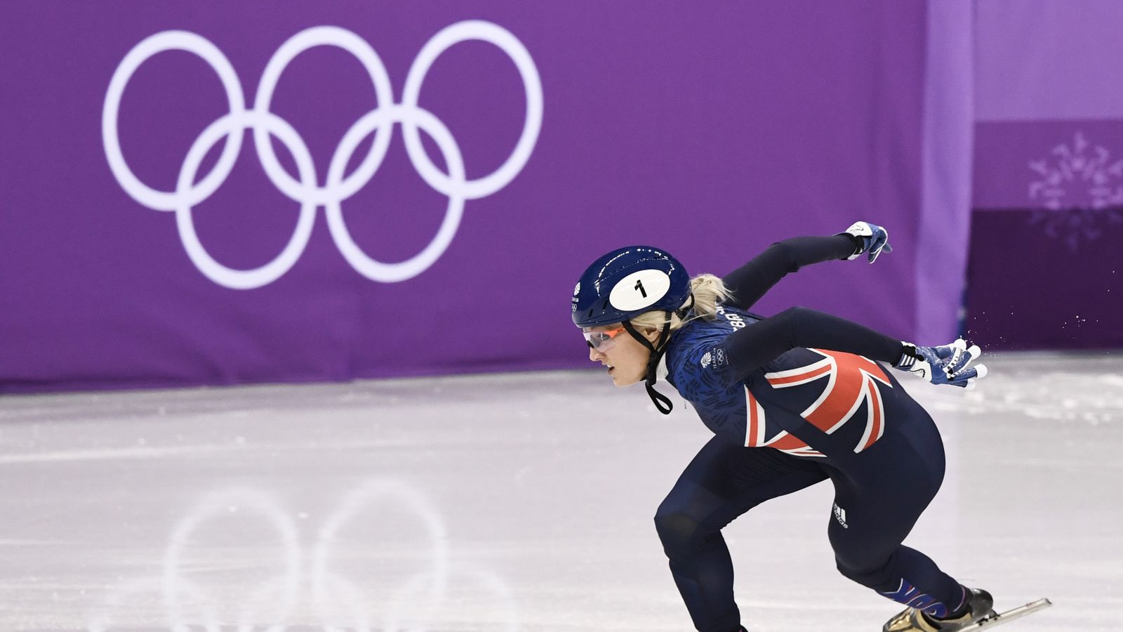 Elise Christie into 500m short-track quarter-finals at Winter Olympics ...