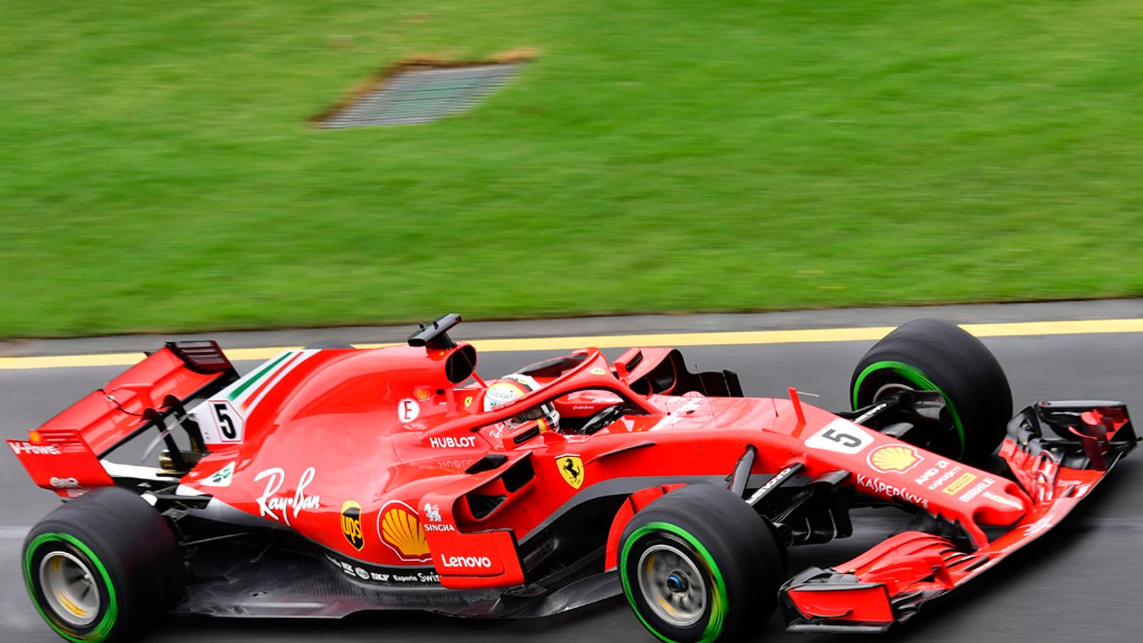 Australian GP, Practice Three: Sebastian Vettel fastest after heavy ...
