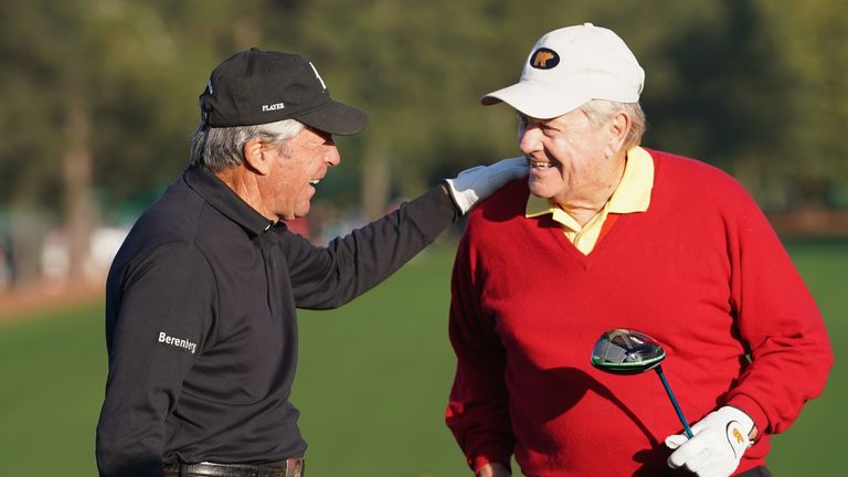 The Masters: Jack Nicklaus and Gary Player admit golf must speed up ...