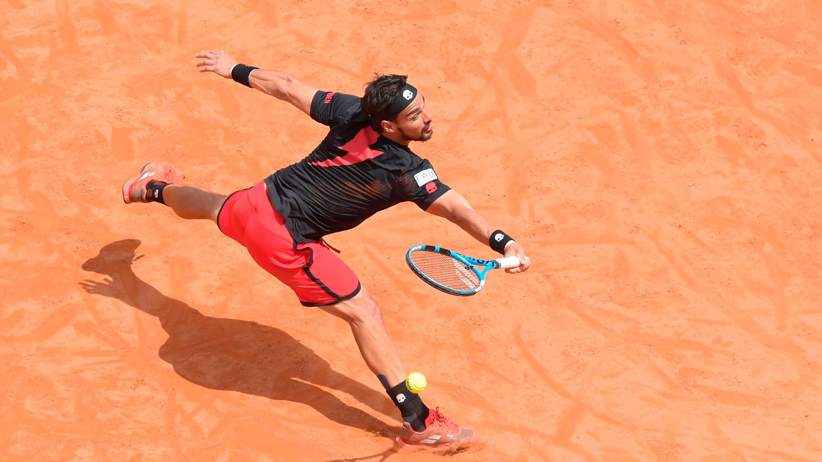Fabio Fognini Went From The Outrageous To The Sublime With A Reverse Backhand Winner In Rome