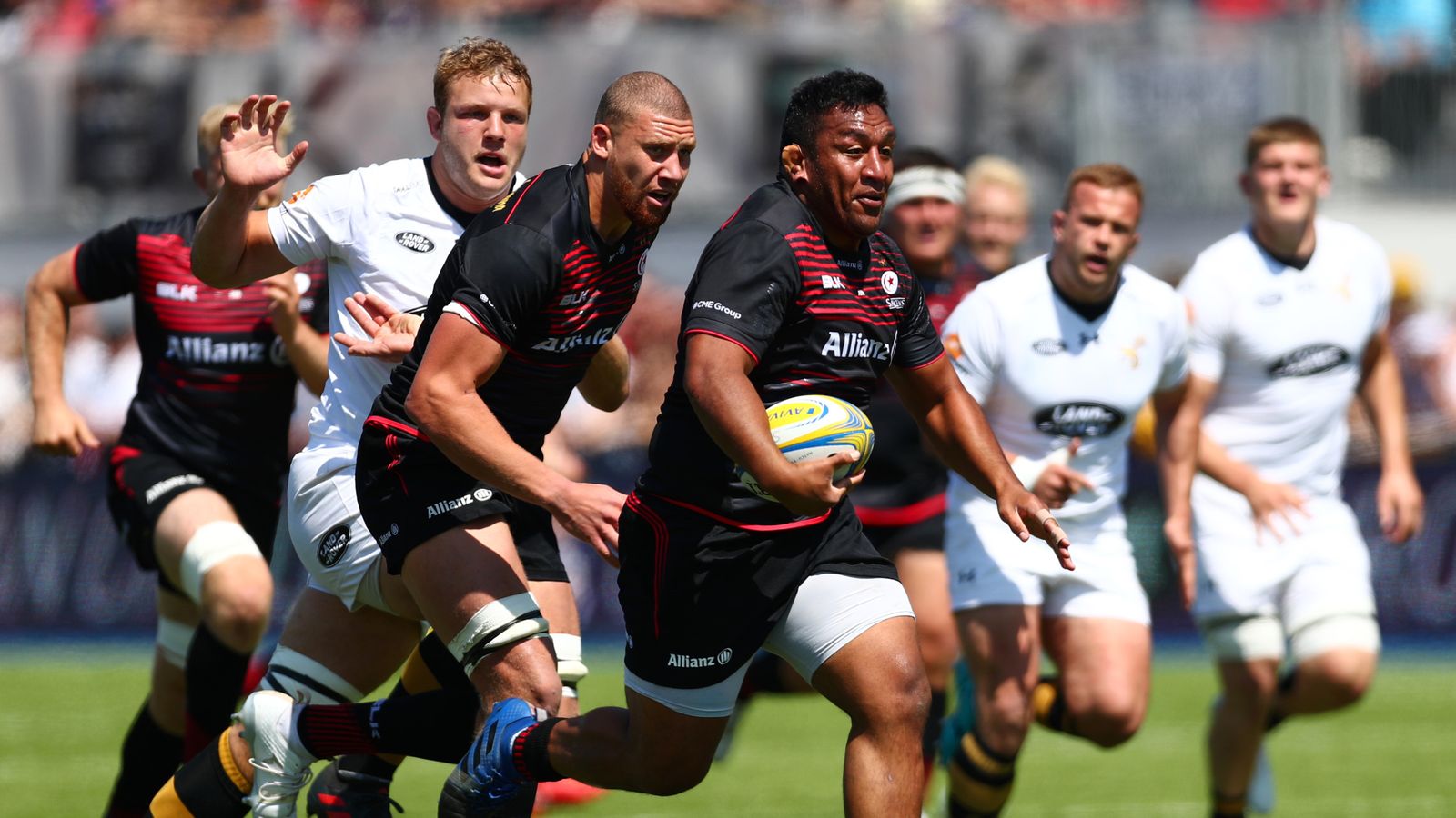 Saracens 57 - 33 Wasps - Match Report & Highlights