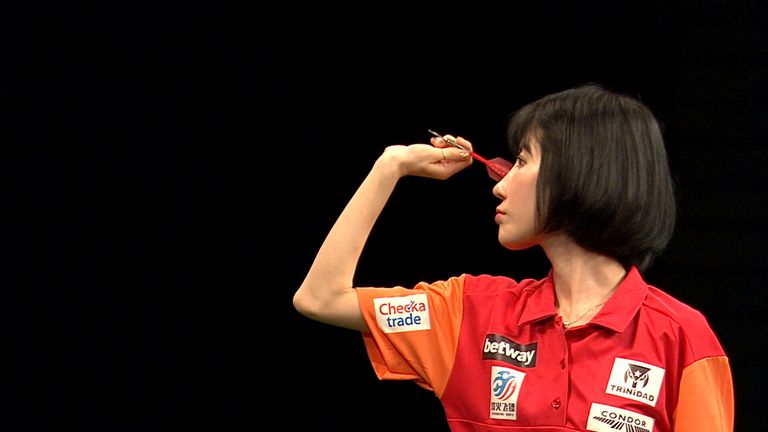 WATCH: Momo Zhou's World Cup debut | Darts News | Sky Sports