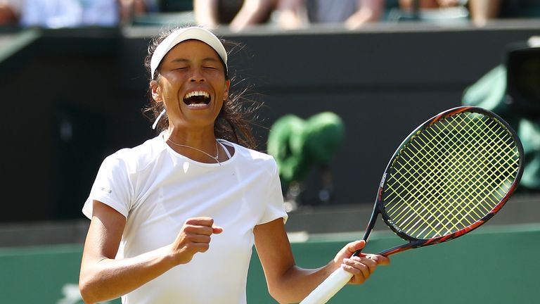 Simona Halep suffers shock defeat to Hsieh Su-wei in Wimbledon third ...