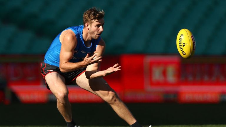 Alex Johnson returns to AFL action after six years out | News | Sky Sports