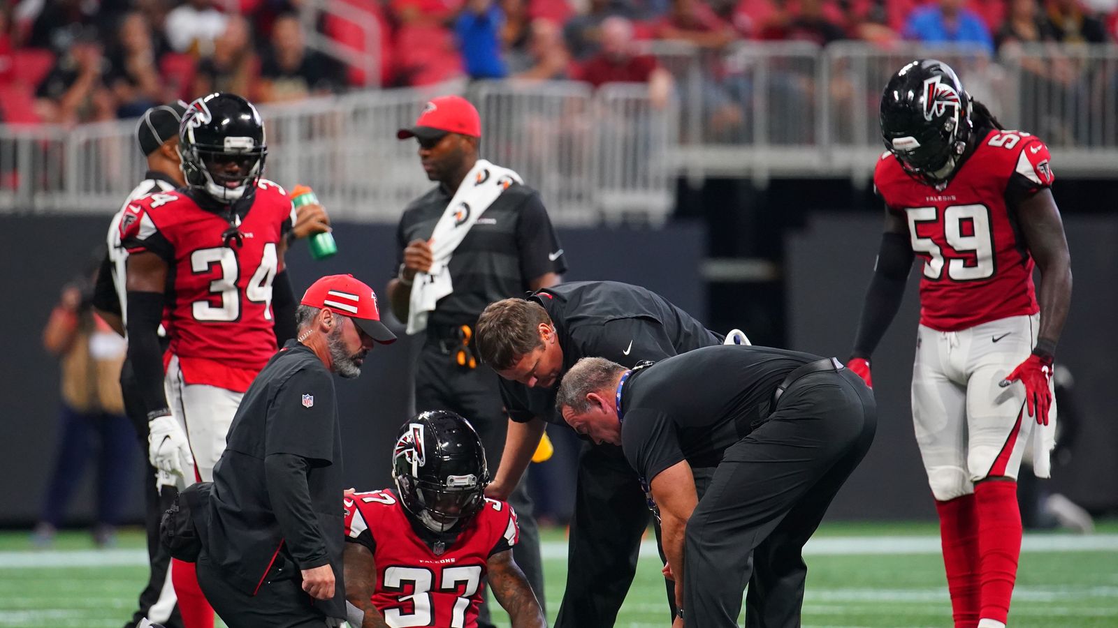Atlanta Falcons lose safety Ricardo Allen for season to torn Achilles ...