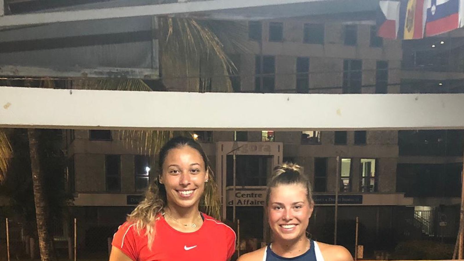 Emily Appleton shines in tennis season opener in Martinique | News ...