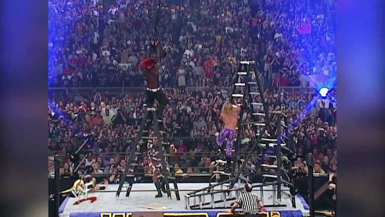 WrestleMania gold: Edge's famous spear on Jeff Hardy! | WWE News | Sky ...