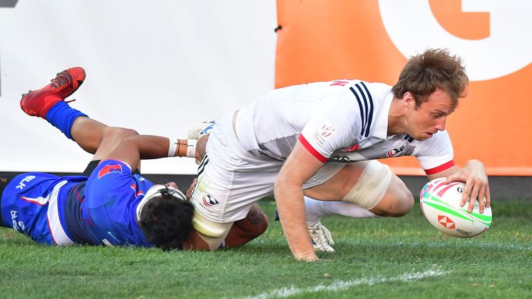 United States beat Samoa to defend Las Vegas Sevens title | Rugby Union ...