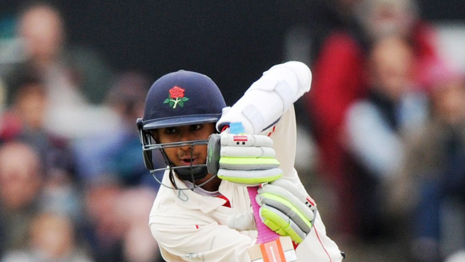 Haseeb Hameed hits important century for Lancashire and Yorkshire's ...