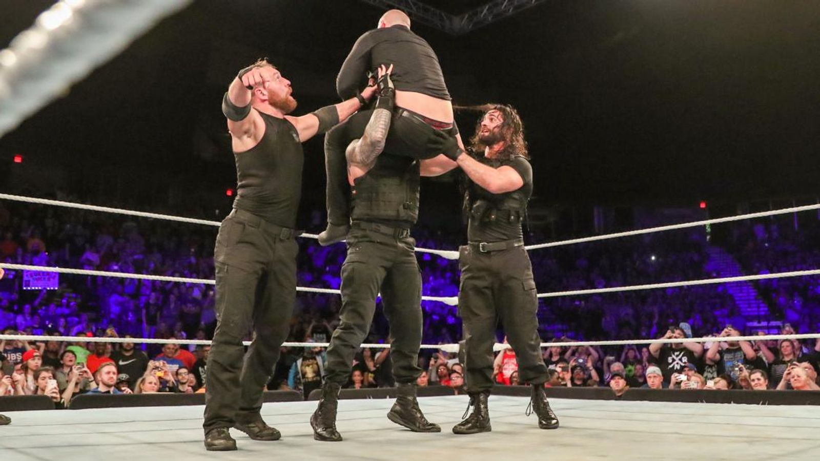 WATCH: The Shield's final match as popular trio bow out of WWE | WWE ...