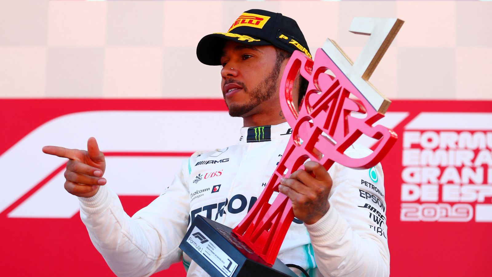 Lewis Hamilton dedicates Spanish GP win to young cancer sufferer | F1 News