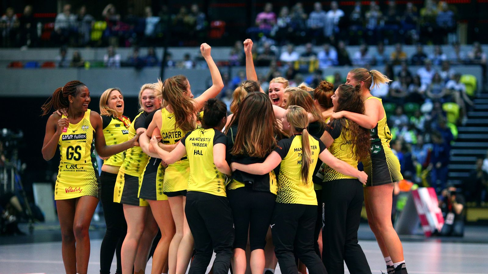 Karen Greig and Ellie Cardwell hail Manchester Thunder Grand Final ...