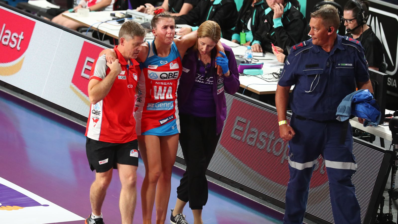 England Netball's CEO Joanna Adams keen to address ACL injury trend ...