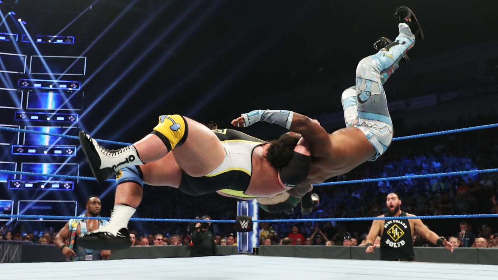 WATCH: Otis delivers an incredible two-for-one suplex! | WWE News | Sky ...