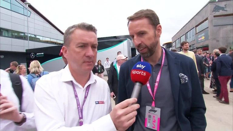 Gareth Southgate looking to learn from Mercedes at British GP | F1 News