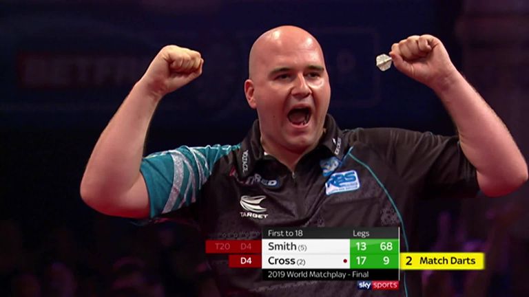 Rob Cross fends off fightback from Michael Smith to claim World ...