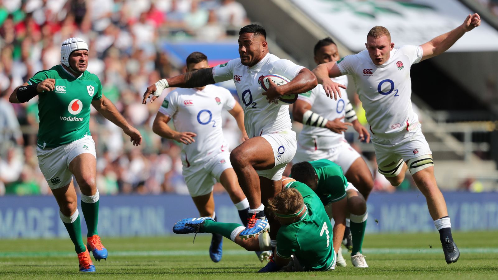 England 57-15 Ireland player ratings: Manu Tuilagi shines on comeback ...