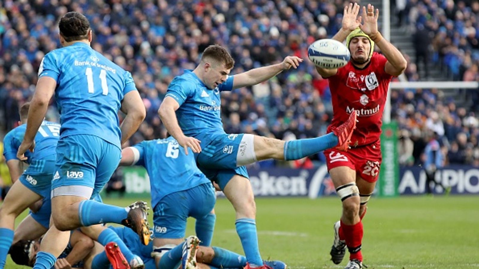 Leinster 42 - 14 Lyon - Match Report & Highlights