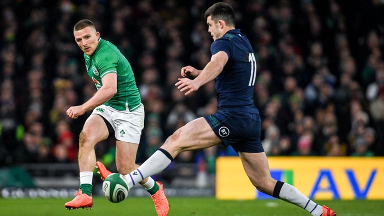 Ireland's Andrew Conway wary of 'world class' Josh Adams in Wales tie ...