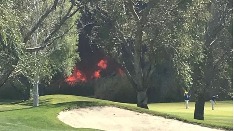 PGA Tour Champions qualifier abandoned after fire near course | Golf ...