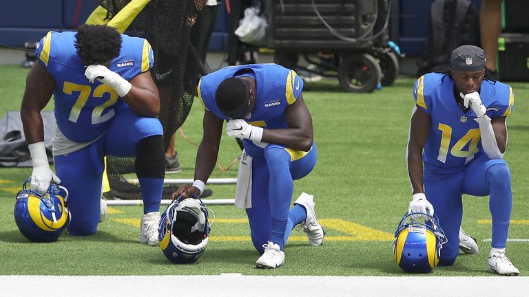 Black Lives Matter 'show of solidarity' expected in NFL season opener ...
