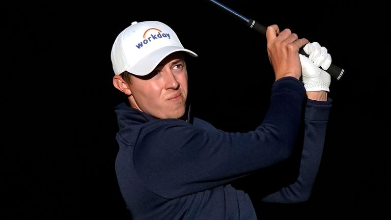 Matt Fitzpatrick moves within three shots of Sam Burns at weather ...