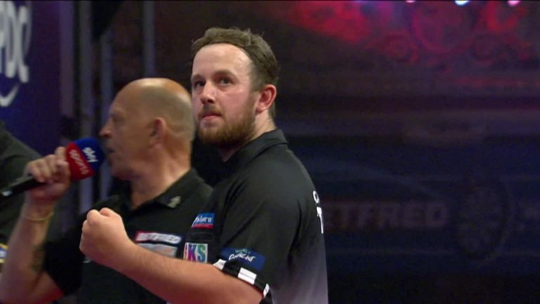 World Matchplay 2021: Callan Rydz is into the last eight on his debut ...