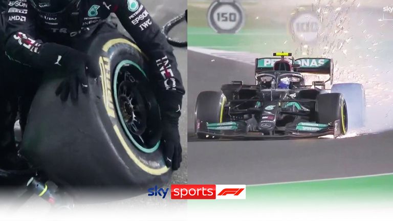 Tyre puncture chaos! What caused 'strange' blowouts? | F1 News