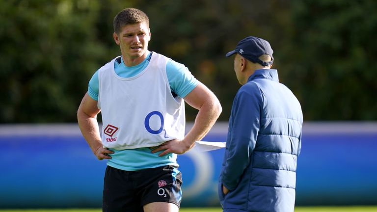 Autumn Internationals: Owen Farrell to earn 100th cap for England ...