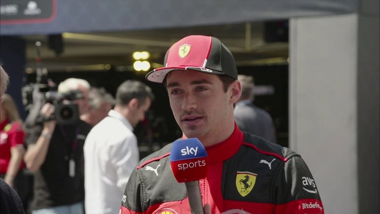 Azerbaijan GP Sprint Shootout: Charles Leclerc takes Sprint pole ...