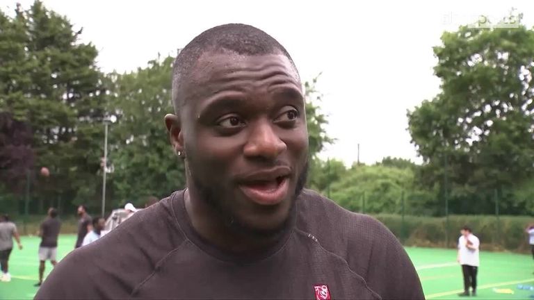Efe Obada and Clyde Edwards-Helaire joined by NFL stars to inspire ...