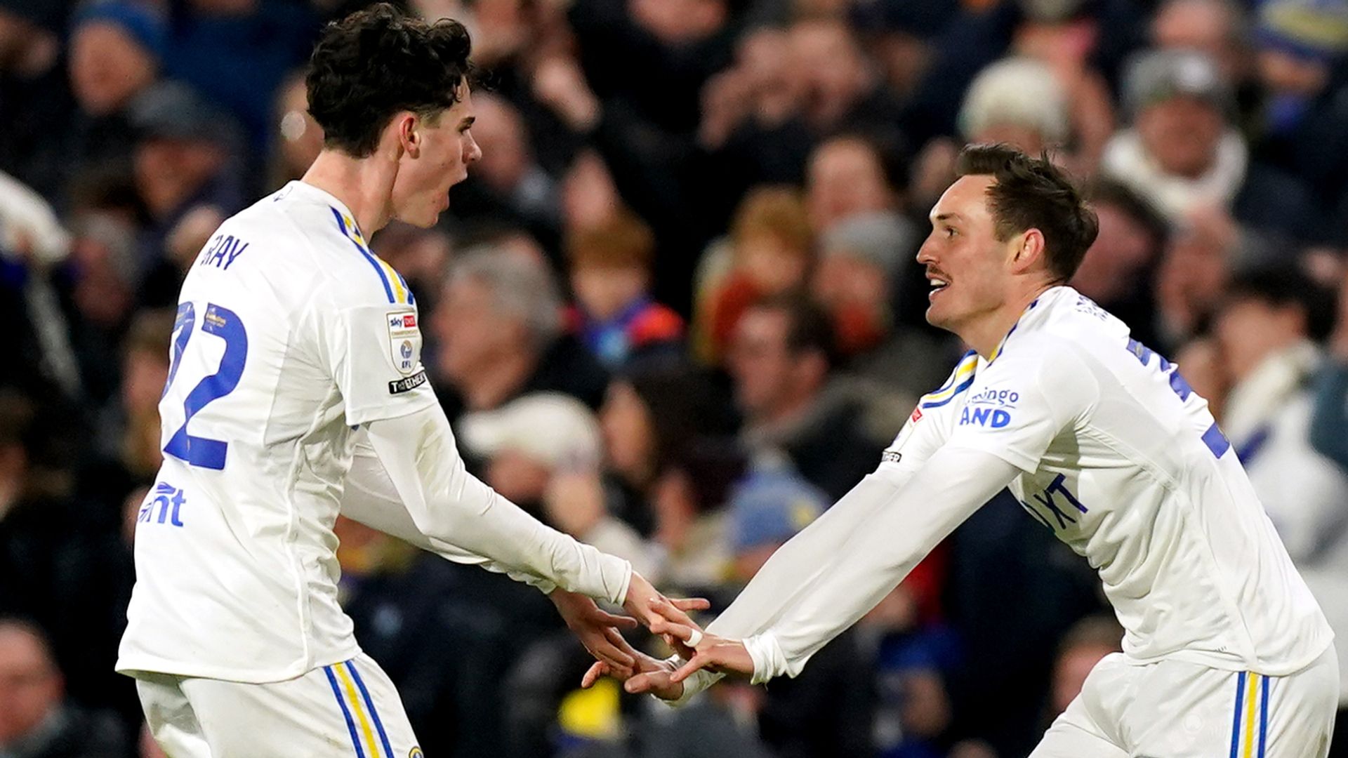 Leeds’ comeback win over Leicester throws Championship title race wide open